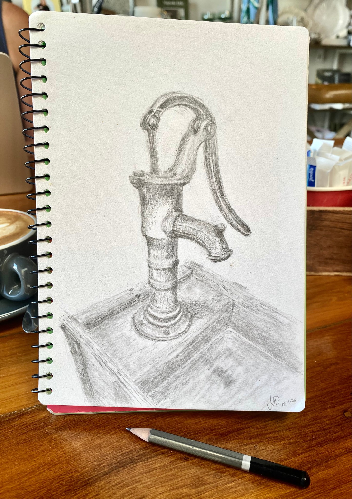 Keep drawing – every day. – CreativePagesNz